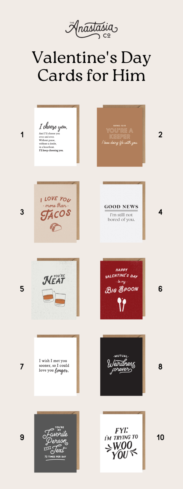 Take A Look About Valentines Card For Him